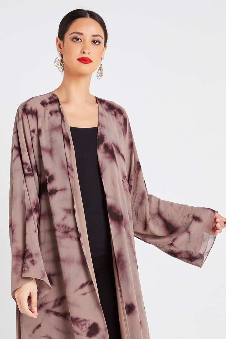 Self print Abaya Design - Heracloset Online