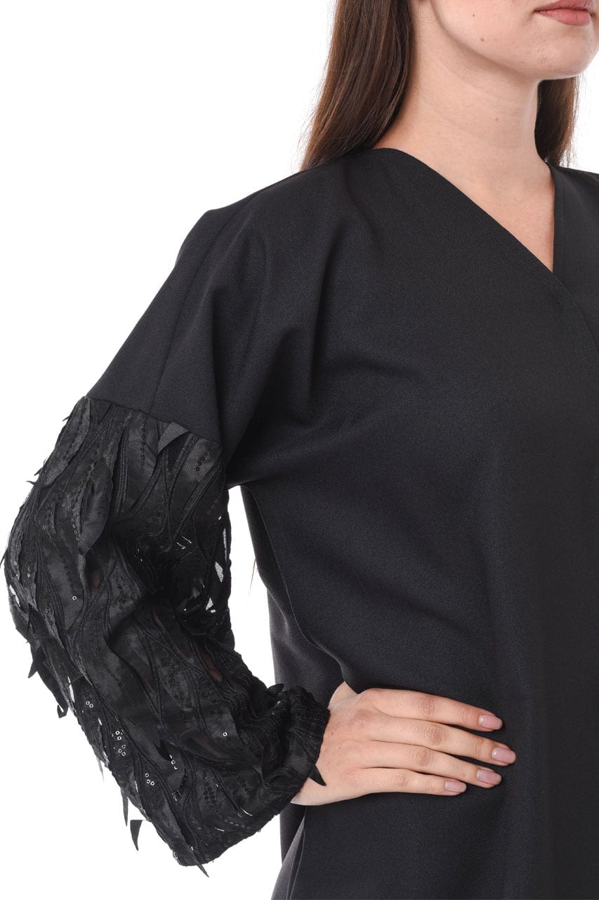 leaves abaya - Heracloset Online