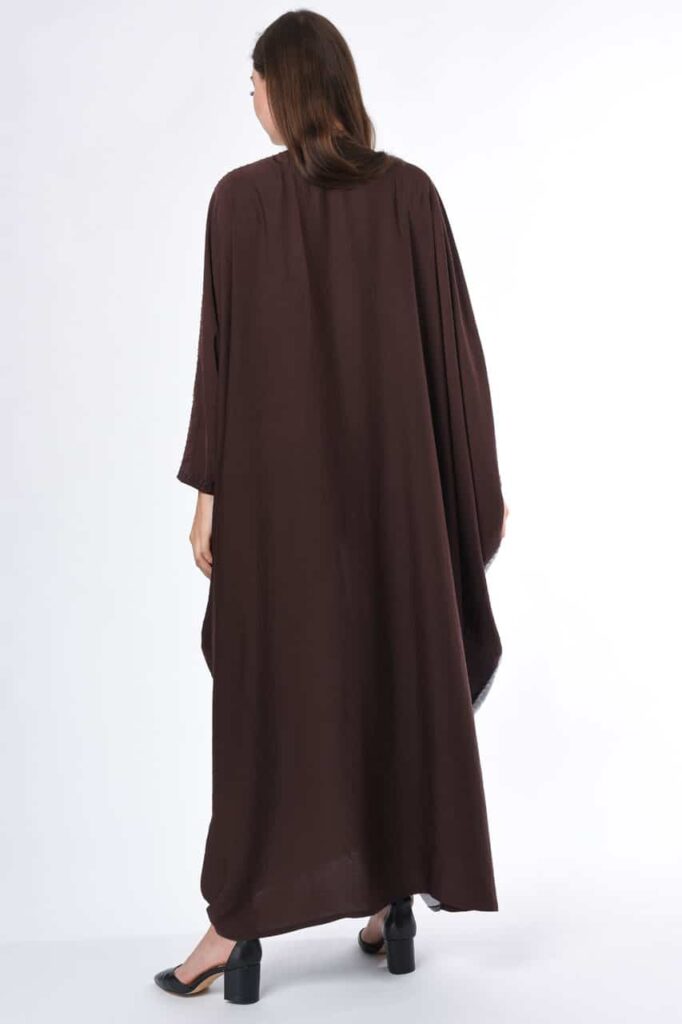 Two Colour Abaya - Heracloset Online
