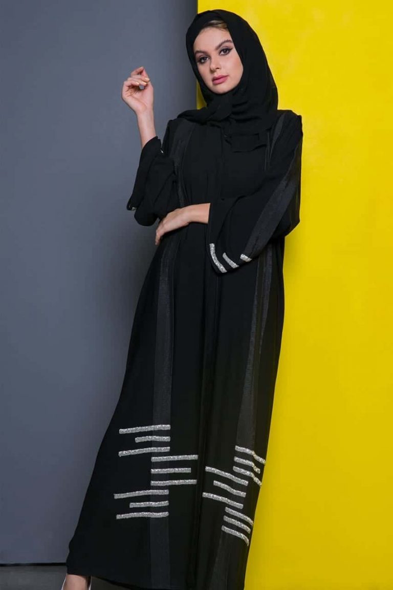 Abaya hand embroidery new - Heracloset Online